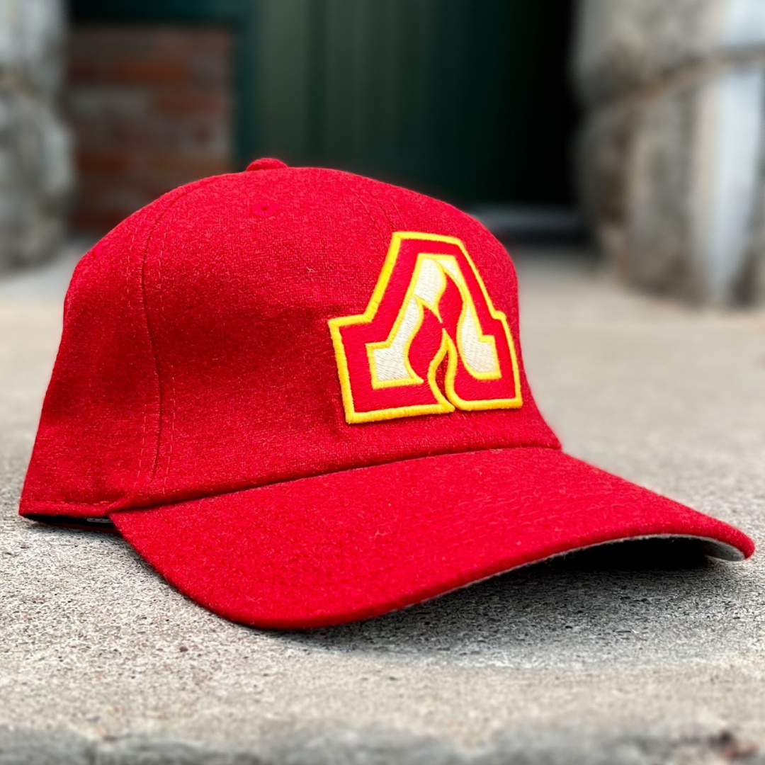 Atlanta Flames Logo Atlanta Flames T Shirt | Historic Hockey | Royal
