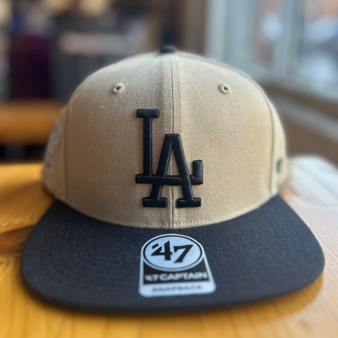 Los Angeles Dodgers MLB Black Sand Captain Snapback – The Sport Gallery
