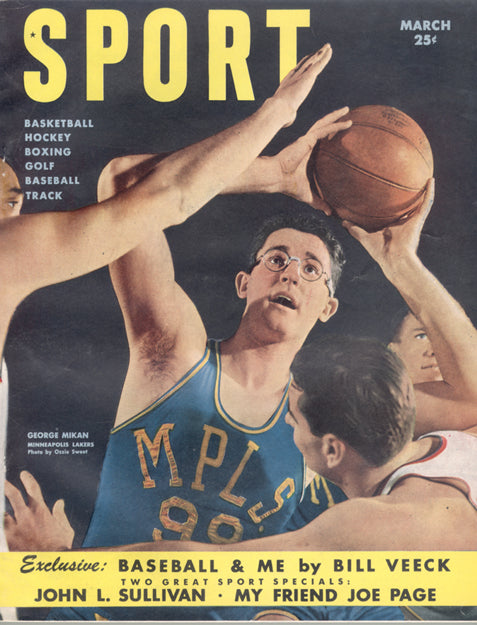 Alex Groza: How I Play George Mikan, 1950 : r/VintageNBA